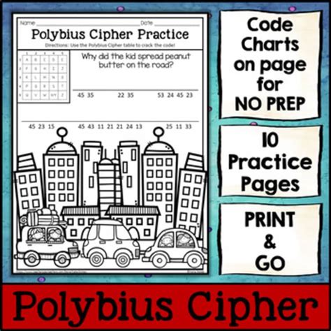 Polybius Cipher Activities Printable And Digital By Katie Stokes