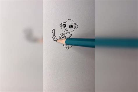 画画原来如此简单画漂亮女孩卡通版