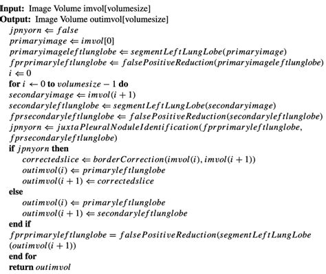 Border To Border Lung Segmentation Through Juxta Pleural Nodule Download Scientific Diagram