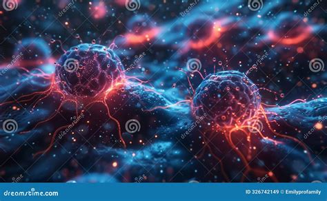 Ai Powered Microscopes Capture And Analyze Cells Stock Image Image Of