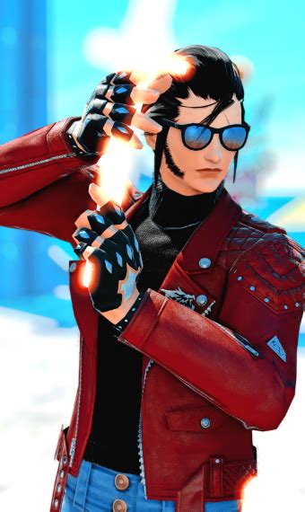 Travis Touchdown No More Heroes Eorzea Collection