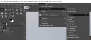 How To Trace An Image In GIMP Quick Tips Guides