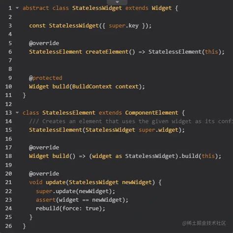 Flutter之statelesswidget和statefulwidget区别简介 Flutter作为跨平台的语言越来 掘金