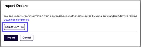Import Orders From A Csv Or Txt File Onlineweb Stamps