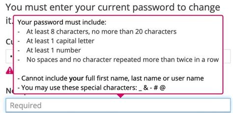 Dumb Password Rules