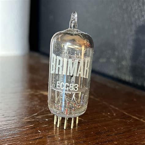 Vintage 1970s Uk Made Brimar Ecc83 Preamp Tube Reverb