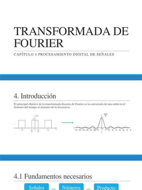 Transformada De Fourier Pdf Pdf