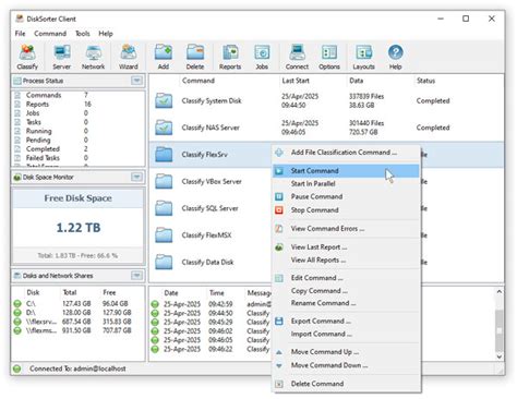 Disksorter File Classification