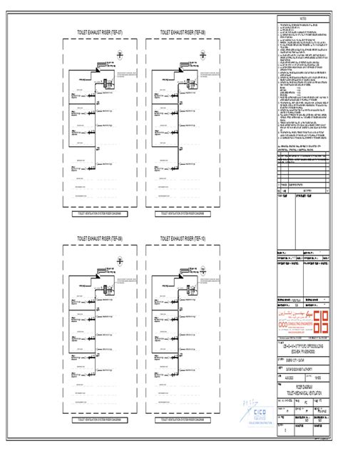 18 505m Mv 303 A Toilet Riser Layout Pdf Duct Flow Building