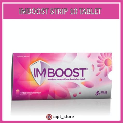 Jual Imboost Strip Isi 10 Tablet Shopee Indonesia
