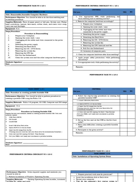 Performance Task 1 For Css Pdf Usb Flash Drive Booting