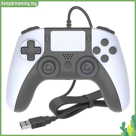 Keepdreaming Wired Game Controller Dual Vibration 6 Axis Gyro Usb Gamepad For Ps5 Ps5 Slim Pc