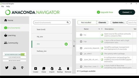 How To Create Virtual Environment In Anaconda Navigator Python Youtube