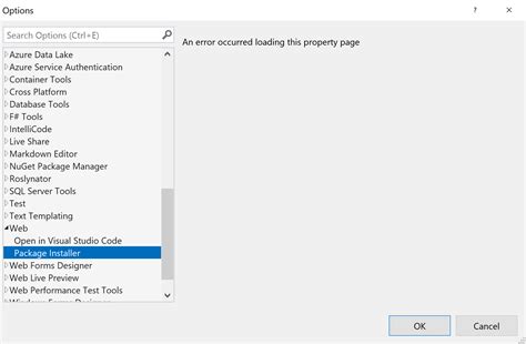Package Installer Not Functional On VS 2022 Issue 34 Madskristensen PackageInstaller GitHub
