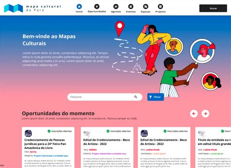 Qa Redesign Home Header · Issue 2233 · Mapasculturaismapasculturais