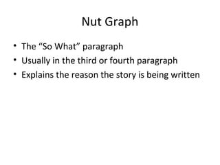 Feature Writing PPT