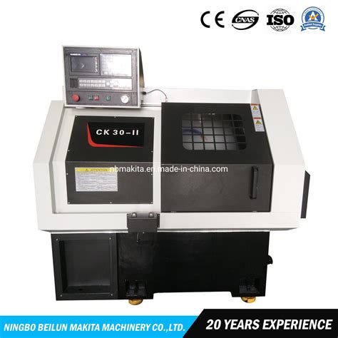 Horizontal Linear Guid Rail Flat Bed Automatic Metal Cutting CNC Mini Lathe Turning CNC Machine