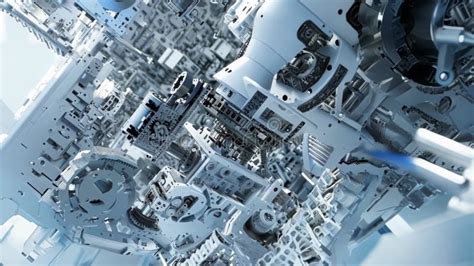 Innovative Robotic Arm Placing Microchip On Circuit Board In Factory Stock Video Video Of