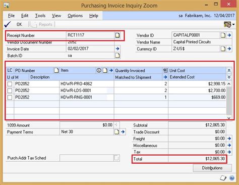 Migrate Po Receipt From Microsoft Gp To Sage 300 Erp
