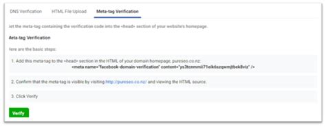 How To Verify Your Domain On Facebook Step By Step Guide