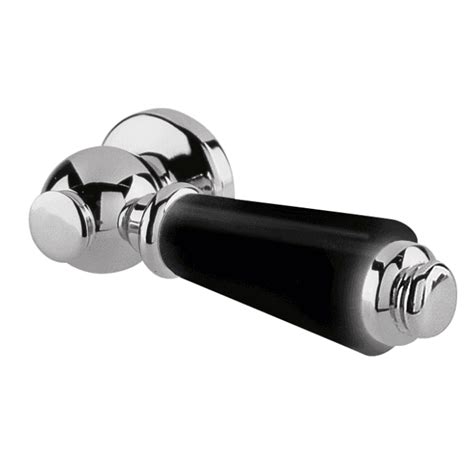 Bayswater Ceramic Cistern Lever Black