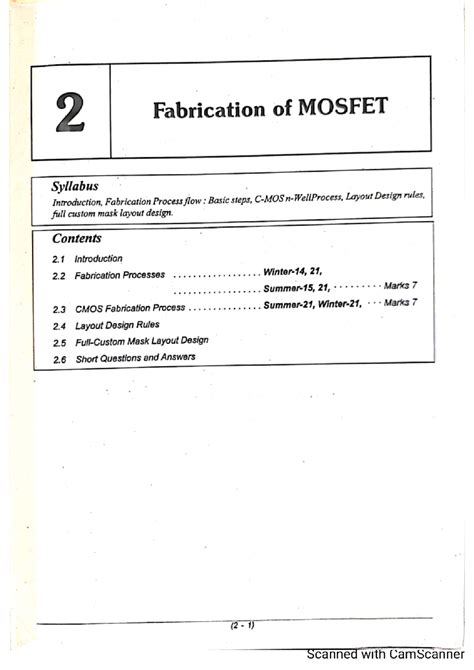 Ch 2 VLSI It Is Material Given For Tutorial And Understanding For Babes Vlsi Design Studocu