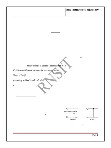 Applied Physics For Cse Module 1 To 5 Pdf Laser Optical Fiber