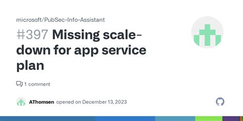 Missing Scale Down For App Service Plan · Issue 397 · Microsoftpubsec