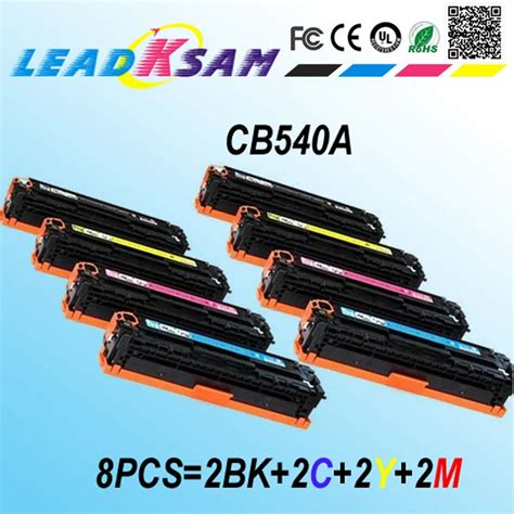 8pcs-CB540A-CB540-540A-540-CB541A-CB542A-CB543A-125A-compatible-Color ...