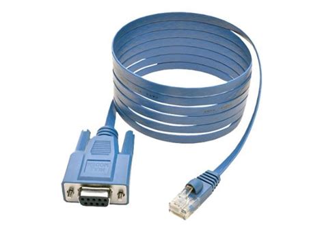 Tripp Lite Rj45 To Db9f Cisco Serial Console Port Rollover Cable 6 6ft P430 006 Cables