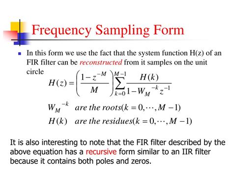 Sampling Frequency