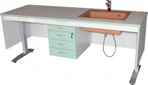 Metal White Rectangular Laboratory Table Size 1500x750mm At Rs 16700 In Chennai