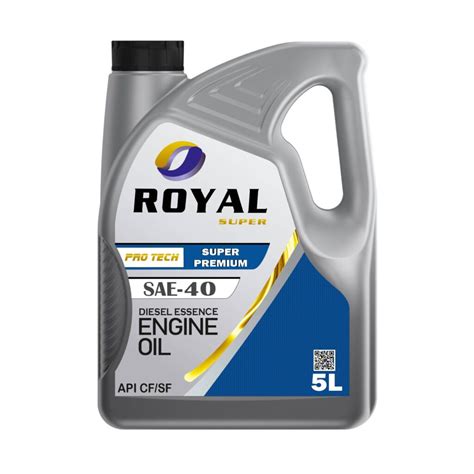 Royal Super Lubricants engine oil SAE 40 API CF/SF for Diesel Essence ...