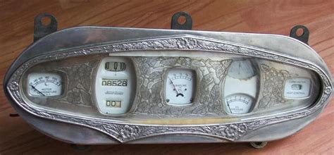 Just A Car Guy 1929 Essex Instrument Panel Called The Rose Panel