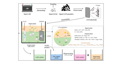 Coupling Electrochemical Leaching With Solvent Extraction For Recycling