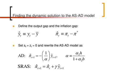 PPT LECTURE The AS AD Model PowerPoint Presentation Free Download ID