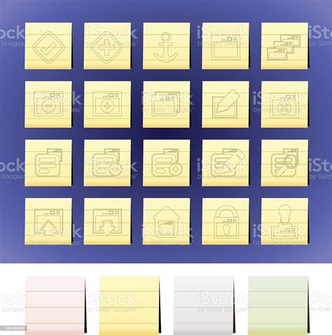 application programming server and computer icons stock illustration
