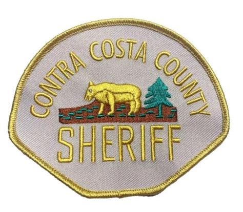 Contra Costa County California Ca Sheriff Police Patch Ebay