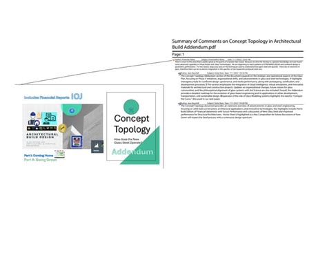 Comments On Concept Topology In Architectural Build Addendumpdf
