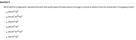 solved question 2 select the set of the four quantum numbers