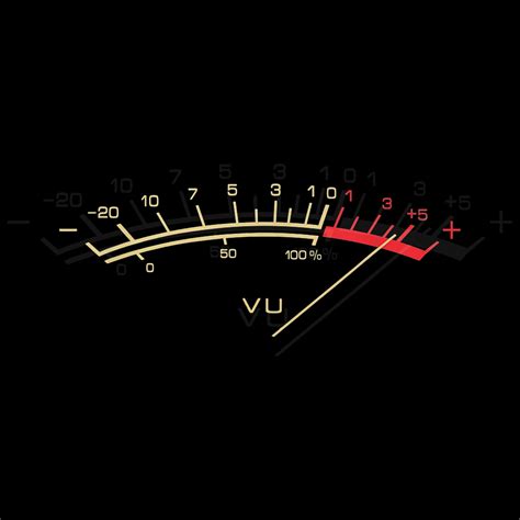 Retro Vu Meter Hi Fi Png Vintage Stereo File Music Lover Png Etsy