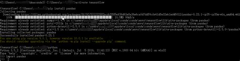 python中安装pandas zeroingToOne 博客园