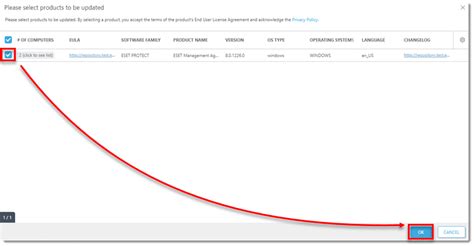 KB7708 Upgrade ESET Business Products From The Dashboard Using One Click Action In ESET