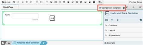 Create A Script Component Template Genesys Cloud Resource Center