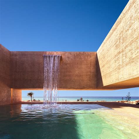 Engram Srl On Linkedin Resort Waterfall Concrete Artdirection Architecturelovers…