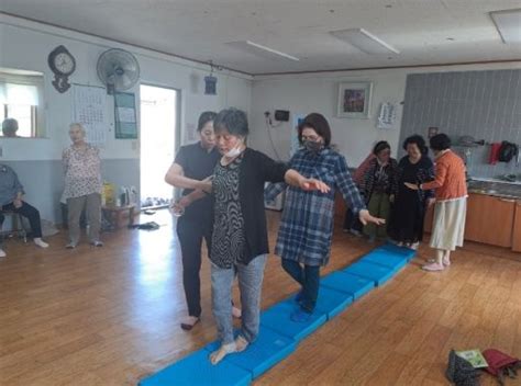 여주시보건소 독거노인 프로그램 “낙상예방 교실”