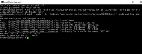 postgresql 13 ubuntu настройка