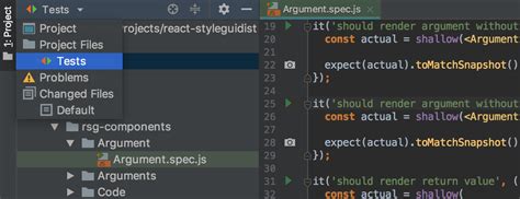 webstorm 2018 2 extract react component integration with ng add