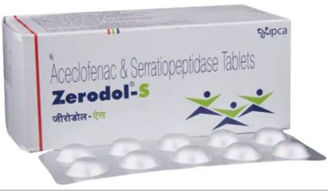 Buy Aceclofenac 100mg Serratiopeptidase 15mg Tablets Generic Aceclofenac 100mg