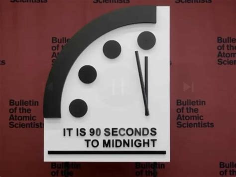 The Doomsday Clock Is Still At 90 Seconds To Midnight But What Does That Mean